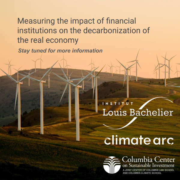 Informing Financial Institutions’ Climate Alignment | Columbia Center on Sustainable Investment
